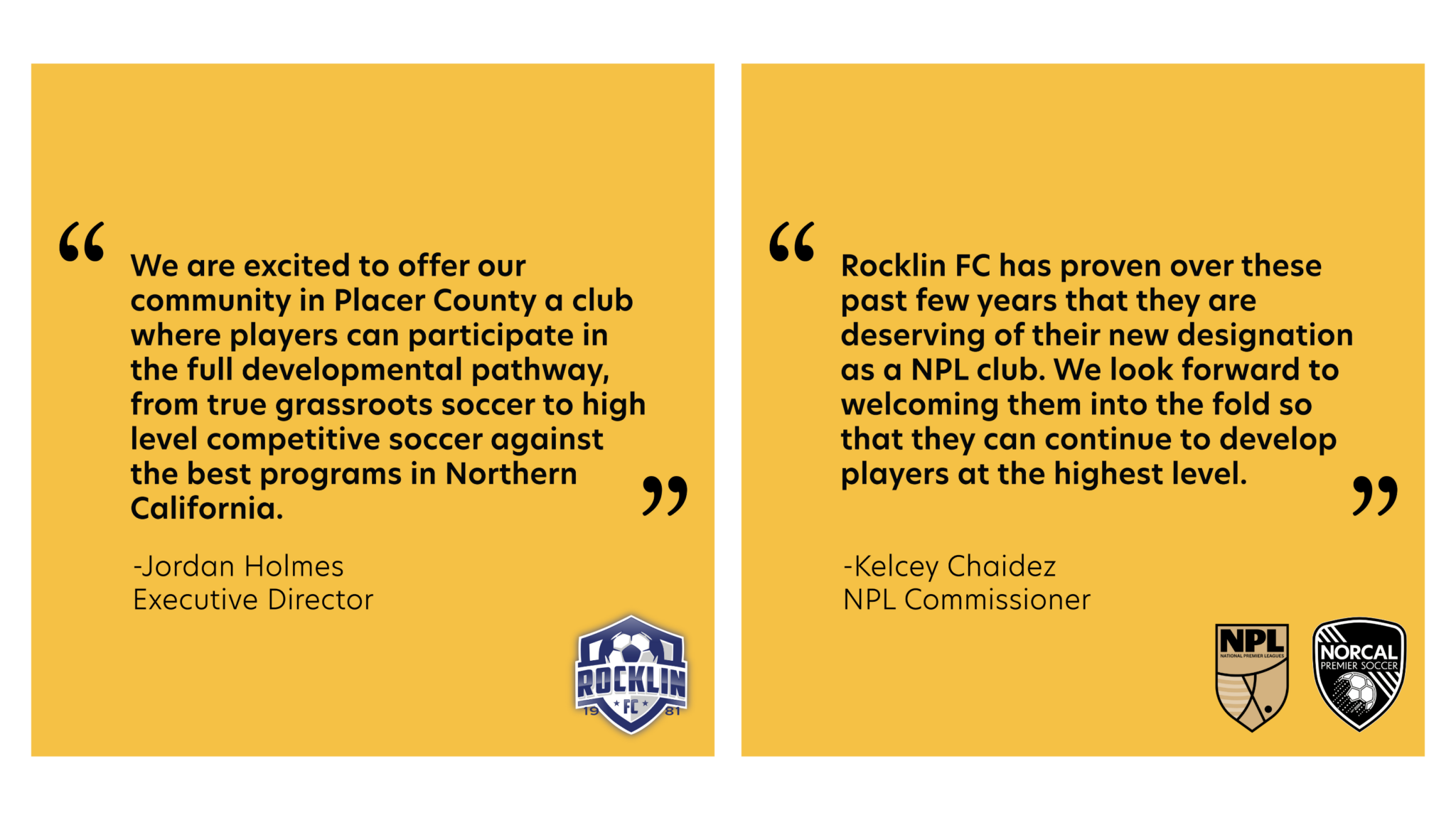 Rocklin FC Granted NPL Club Status | NorCal Premier